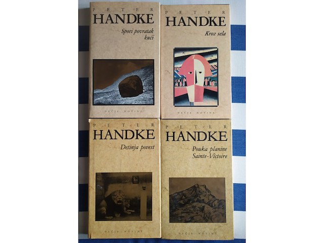 Peter Handke 1 - 4 / komplet Dečje novine