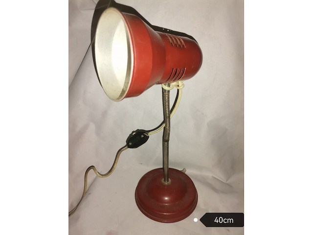 Vintage 60e metalna stona lampa