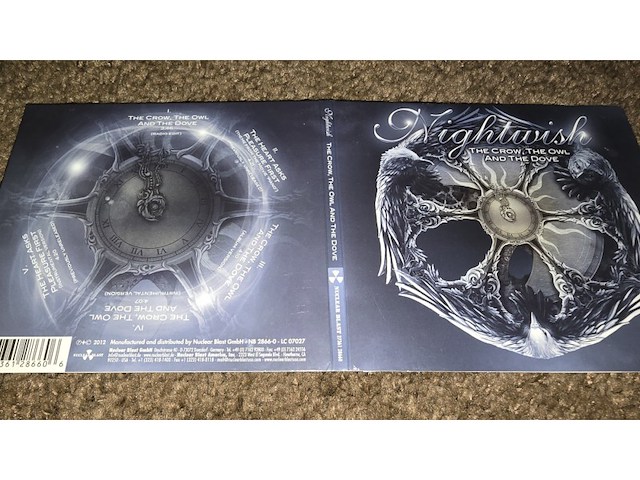 Nightwish - The crow, the owl and the dove CDS , ORIG.