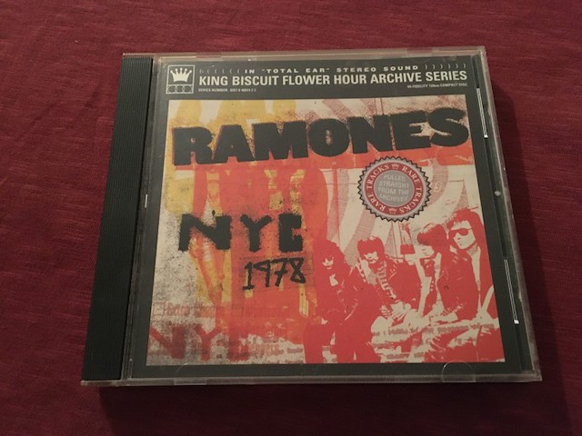 CD - Ramones - NYC 1978