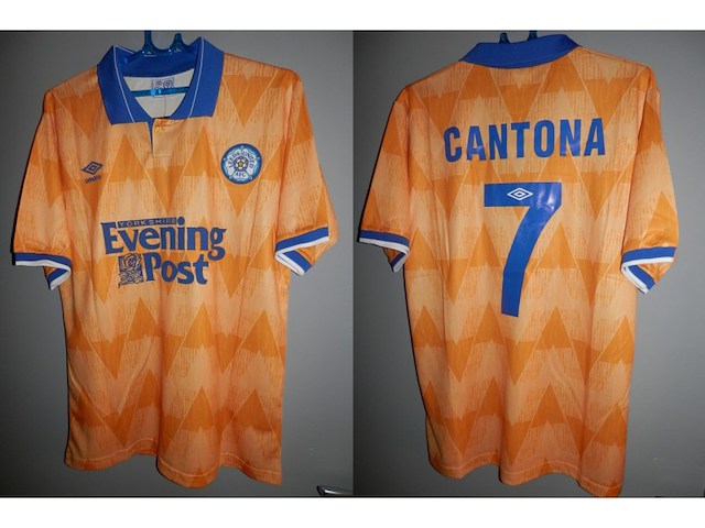 Leeds United dres 1991-92 Eric Cantona 7 (Gostujući)