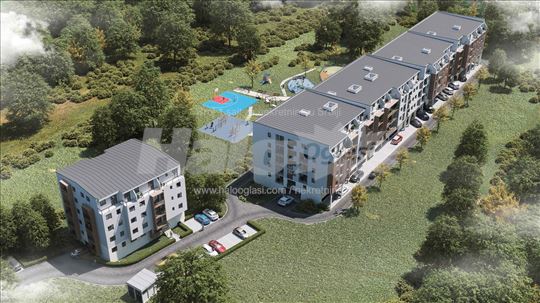 Mirijevo, novo, 42m2 sa 2 spavace sobe