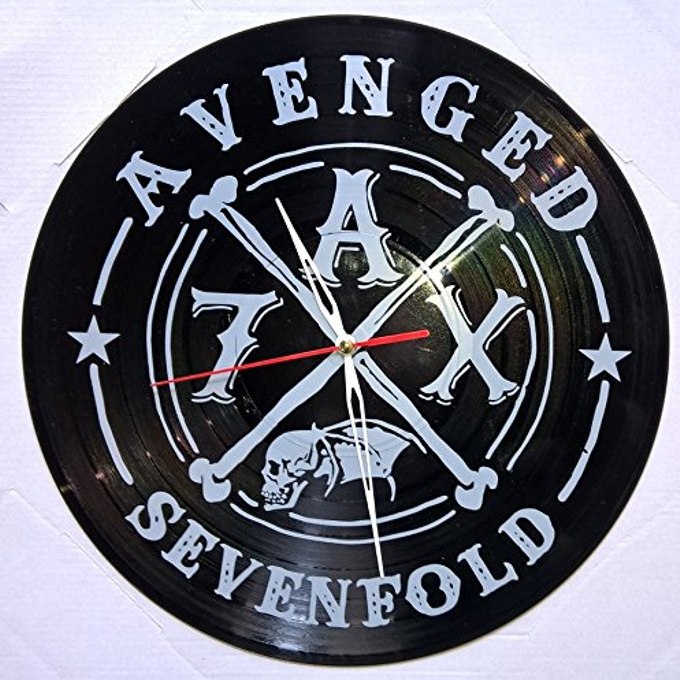 A7X Avenged Sevenfold Vinyl Record Wall Clock Art