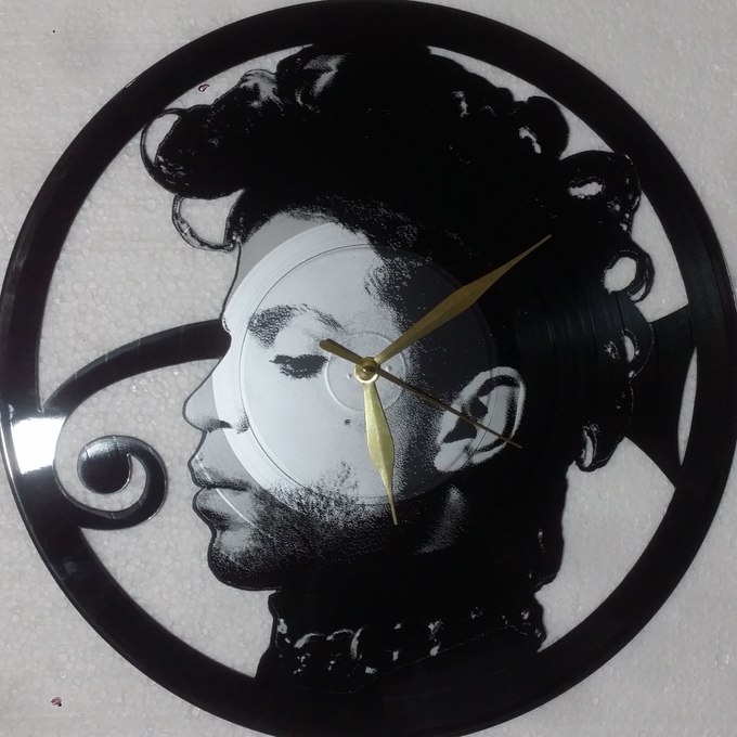 Vinyl Record Clock PRINCE Roger Nelson