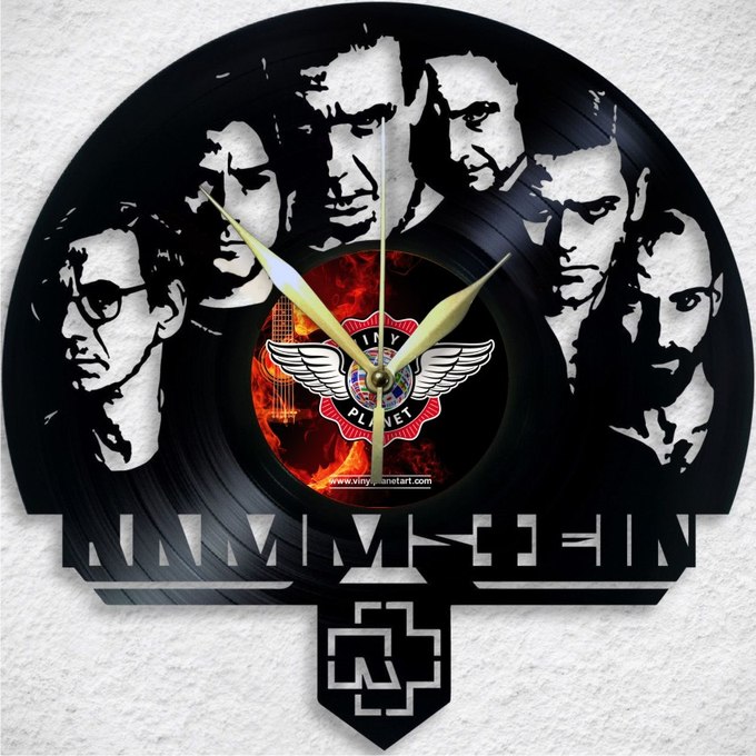 Vinyl Record Wall Clock RAMMSTEIN