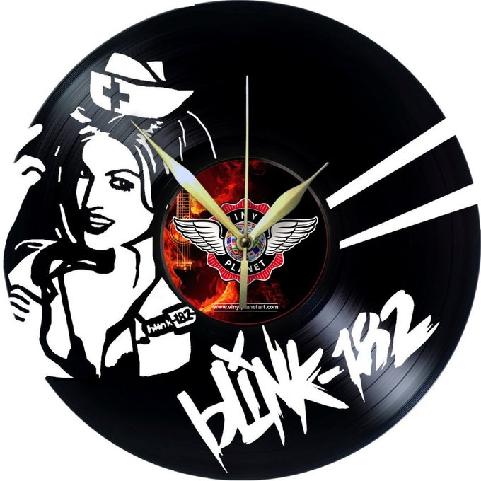 Vinyl Record Wall Clock BLINK - 182