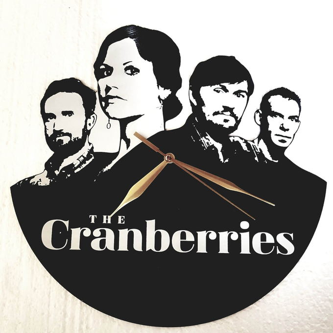 THE CRANBERRIES Vinyl Record Wall Clock Art