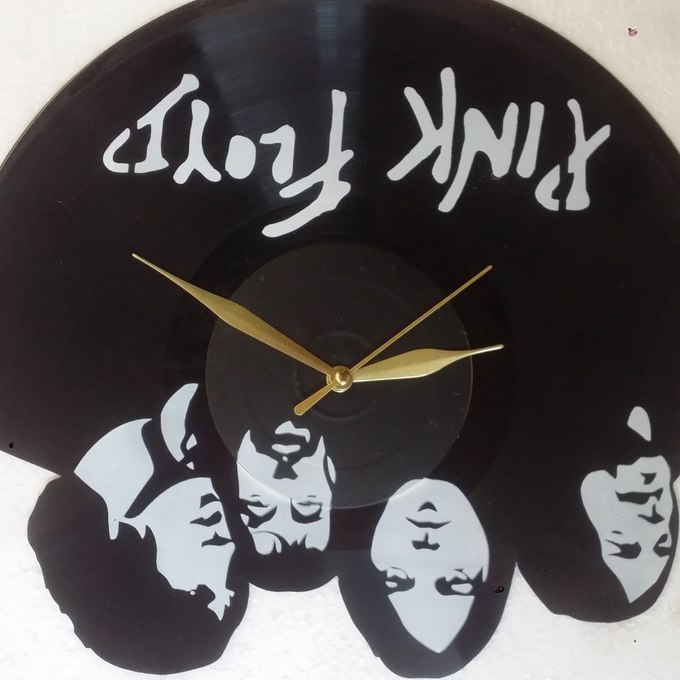 PINK FLOYD Vinyl Record Wall Clock Art