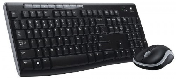 Tastatura + miš Wireless Logitech MK270 US crna 920-004509