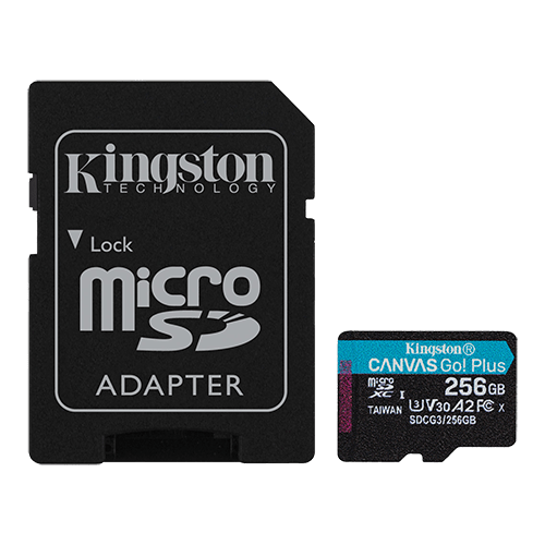 KINGSTON 256GB MicroSD Canvas Go! Plus - SDCG3/256GB Memorijska kartica