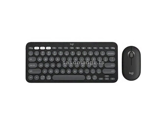 Set tastatura i miš Pebble2 bežična US Logitech TAS01264