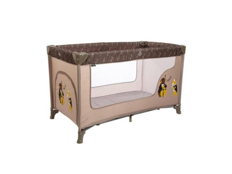 BBO DREAM&PLAY PRENOSIVI KREVETAC ZA BEBE 1 NIVO BEIGE