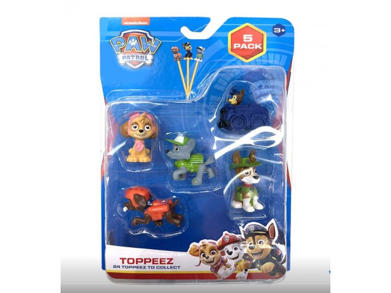 PAW PATROL PATROLNE ŠAPE SET 5 FIGURA