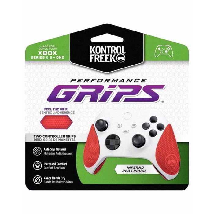 Grip KontrolFreek Controller Performance Grips - Red XB1 XBSX