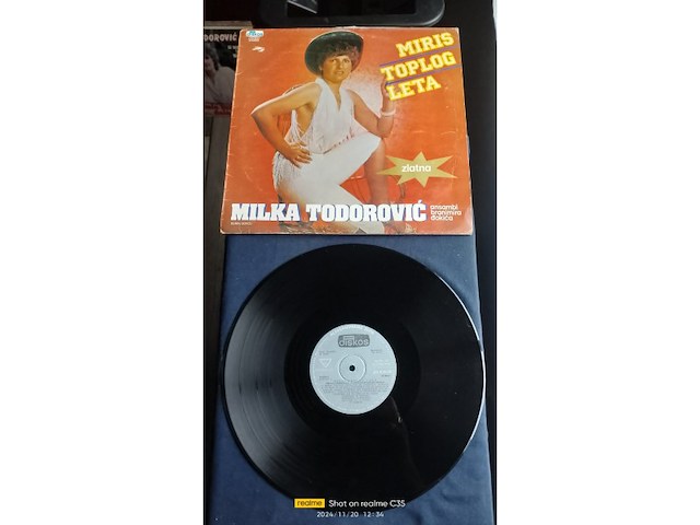 MILKA TODOROVIC 1983 - MIRIS TOPLOG LETA