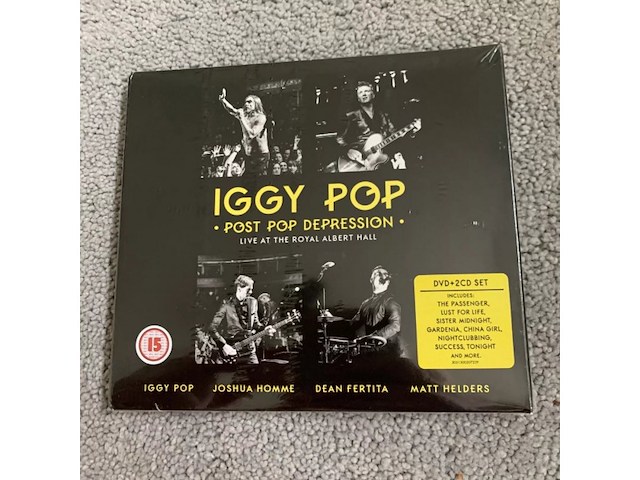 Iggy Pop - Post Pop Depression 2CD i DVD