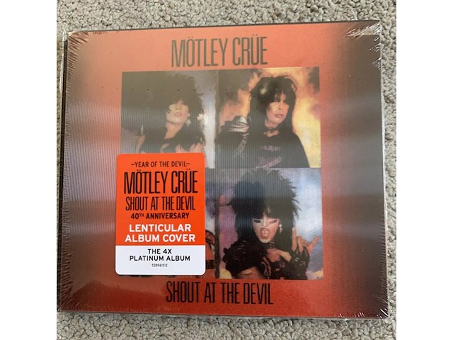 Motley Crue - Shout At The Devil Limited Edition