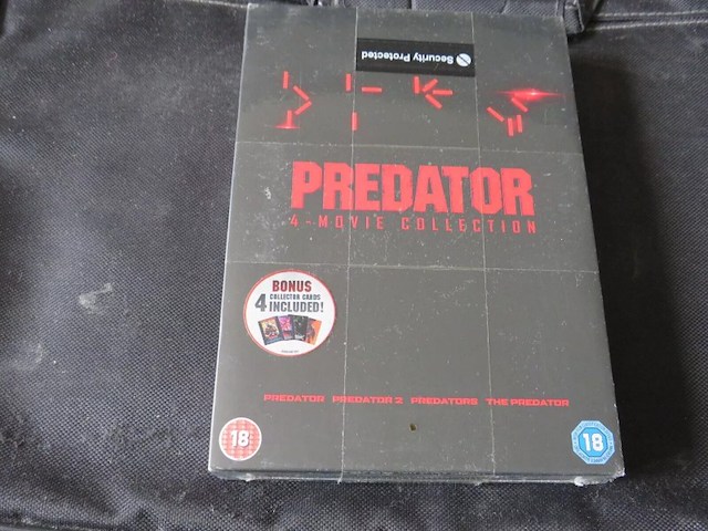 Predator Quadrilogy 4 x DVD Box Set