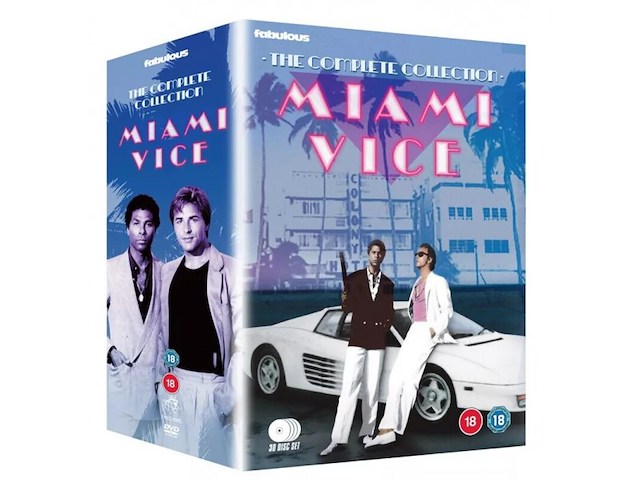 Miami Vice The Complete Collection 30 x DVD Box Set