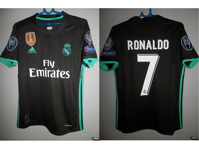 Real Madrid dres 2017-18 Cristiano Ronaldo 7 Gostujući