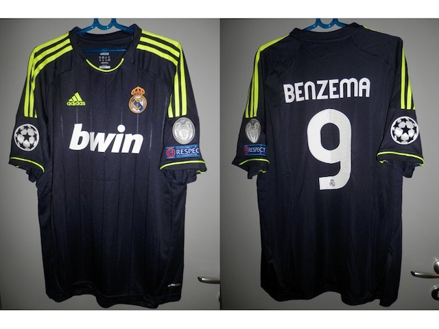 Real Madrid dres 2012-13 Karim Benzema 9 (Gostujući)