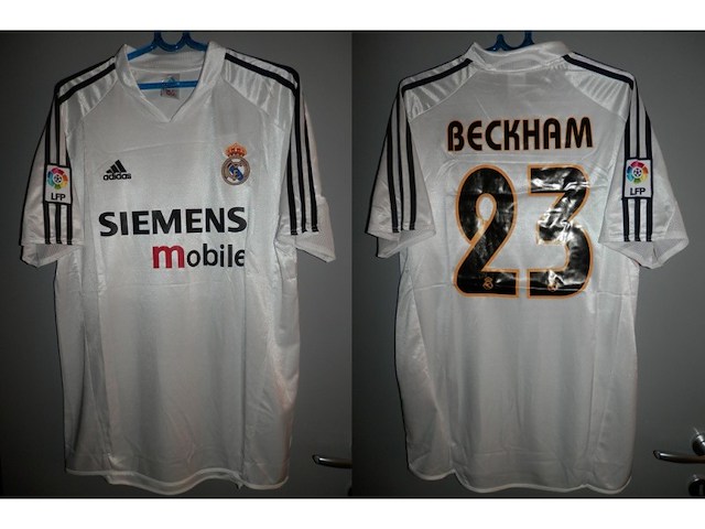 Real Madrid dres 2004-05 David Beckham 23