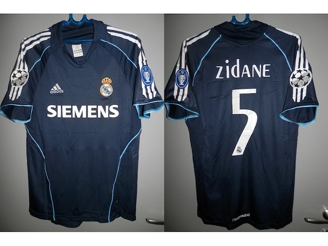 Real Madrid dres 2005-06 Zinedine Zidane 5