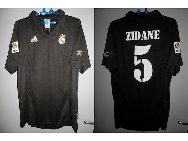 Real Madrid dres 2001-02 Zinedine Zidane 5 (Gostujući)