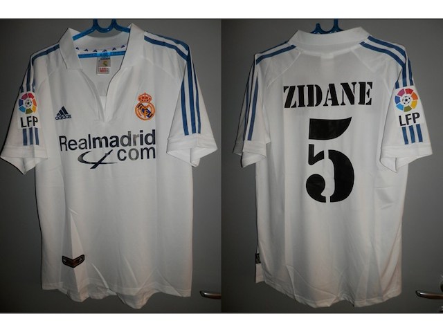 Real Madrid dres 2001-02 Zinedine Zidane 5