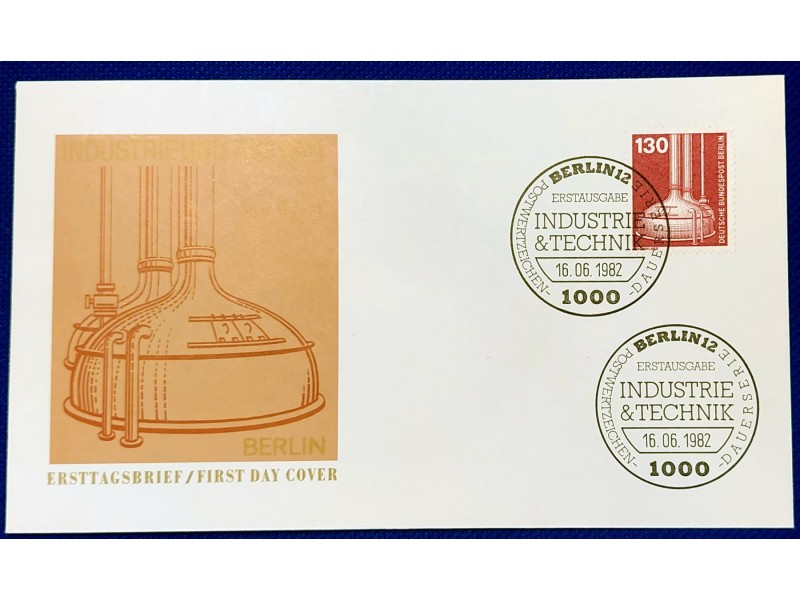 Nemačka BERLIN FDC 1982.