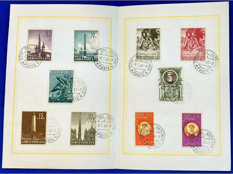 Vatican 1960. City Stamps