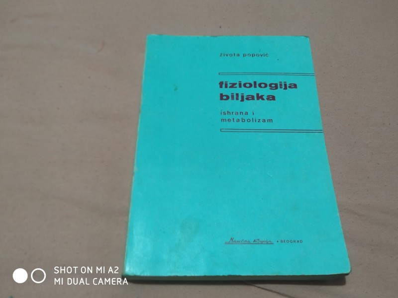 Knjiga fiziologija biljaka