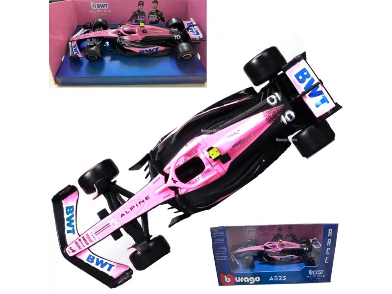 1:43 Burago F1 BWT Alpine, Pierre Gasly #10