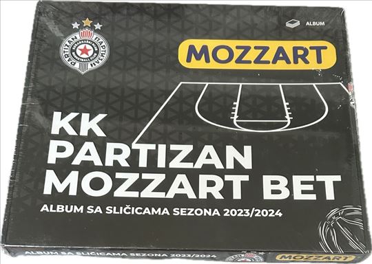 KK Partizan album sa sličicama sezona 23-24