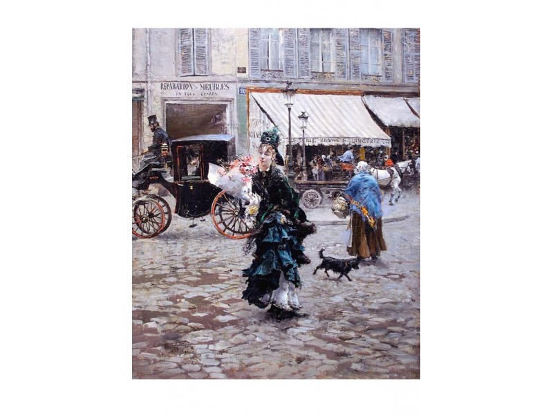 Prizor sa ulice - Boldini