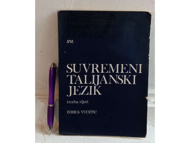 SUVREMENI ITALIJANSKI JEZIK, TVORBA RIJEČI - VUČETIĆ