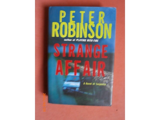 Strange Affair, Peter Robinson