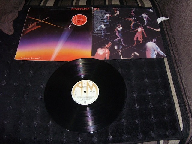 Supertramp – `...Famous Last Words...` LP RTB 1983.