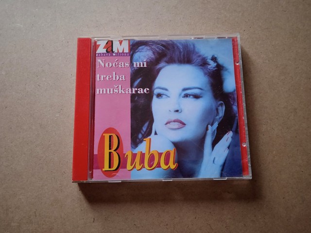 Buba – Noćas Mi Treba Muškarac, CD, Mint