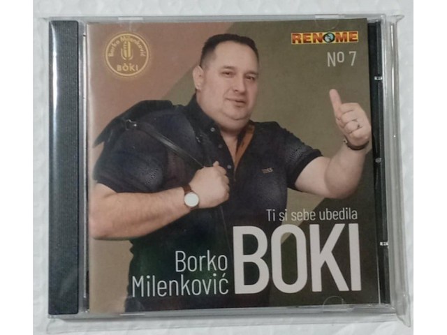 CD-BORKO MILENKOVIĆ-8 NOVIH PESAMA+BONUS-NOVO-CELOFAN