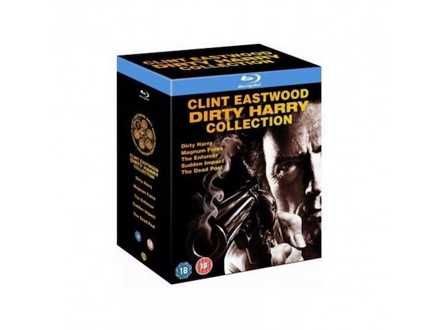 Clint Eastwood Dirty Harry Collection Blu-ray Box Set