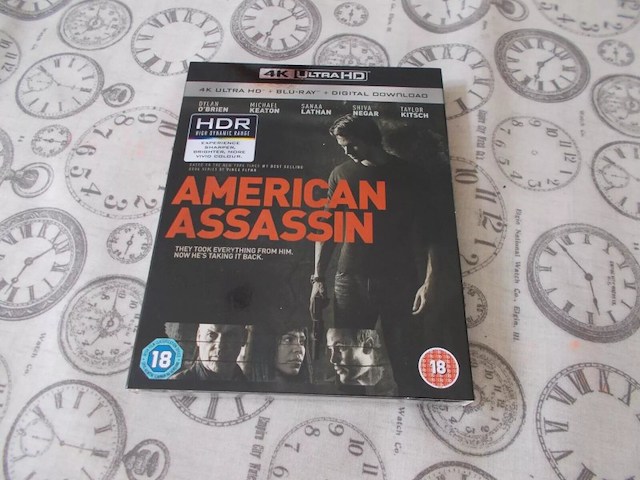 American Assassin 4K Ultra HD Blu-ray + Slipcase HDR