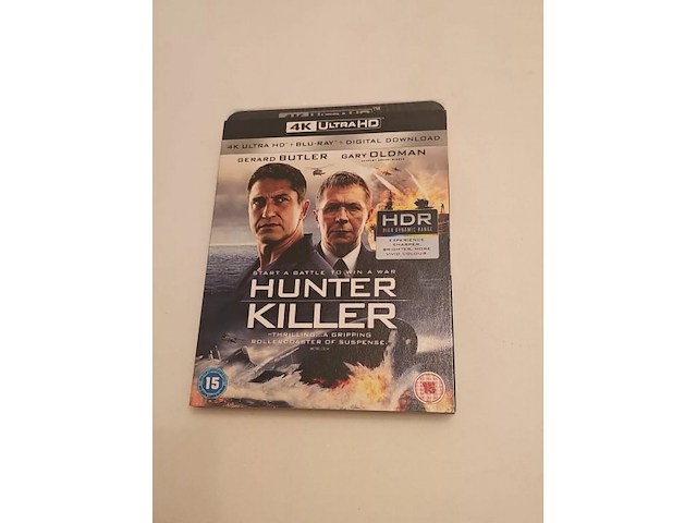 Hunter Killer 4K UHD+Blu-ray+Slipcover HDR