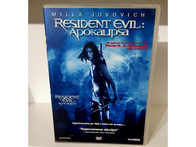 Resident Evil: Apokalipsa DVD