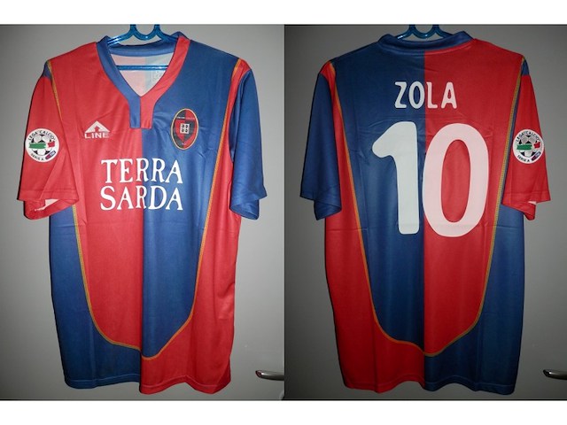 Cagliari dres 2004-05 Gianfranco Zola 10