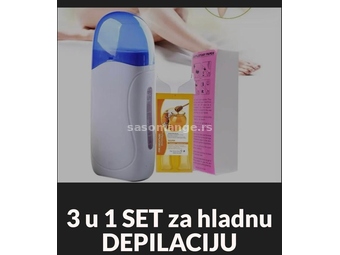 Set 3 u 1 za depilaciju