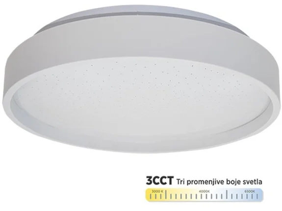 Mitea Lighting Plafonjera fi260mm 15W LED SMD CCT 3000~6500K M205540-B