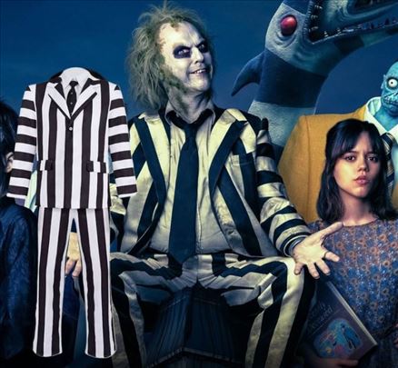 Bitlđus Beetlejuice odelo odrasle animatore Bitldj