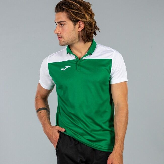 POLO SHIRT HOBBY II GREEN-WHITE S/S zeleno-beli S