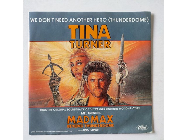 Tina Turner – We Don`t Need Another Hero /vinil: 5mint